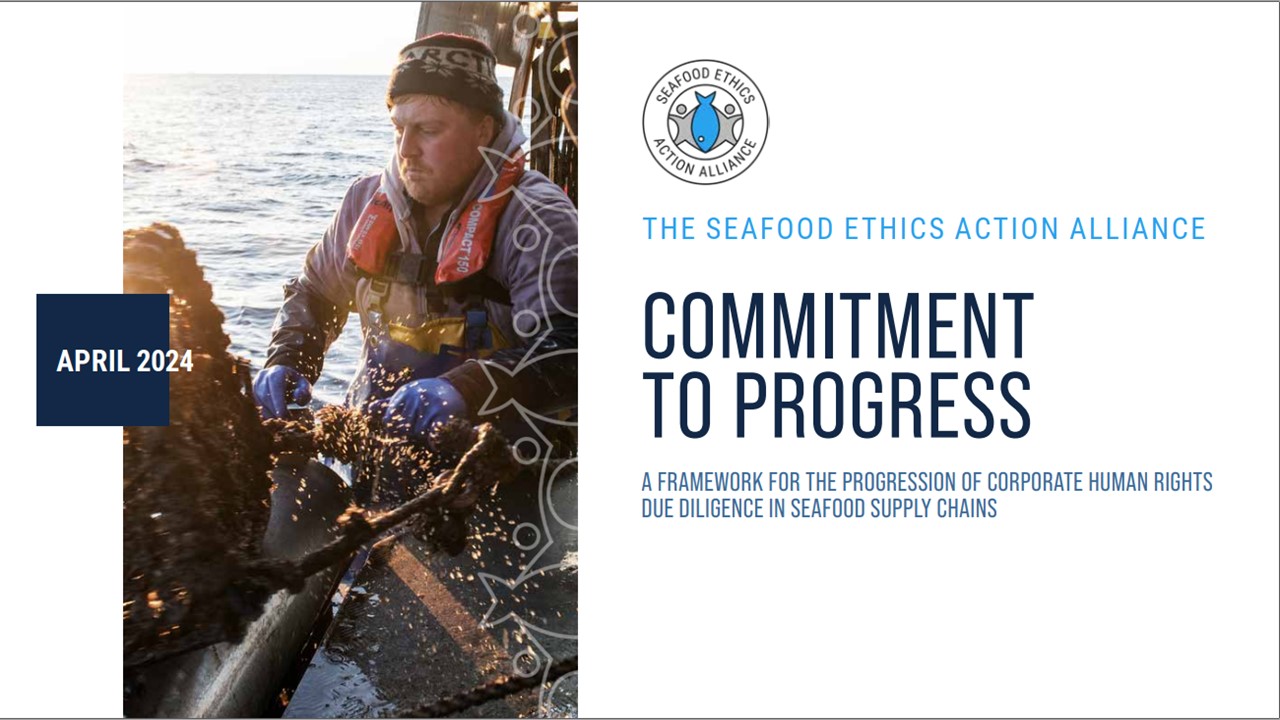Commitment to Progress - SEAA - The Seafood Ethics Action Alliance